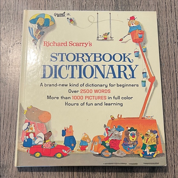 Little Golden Book | Toys | Richard Scarrys Storybook Dictionary ...